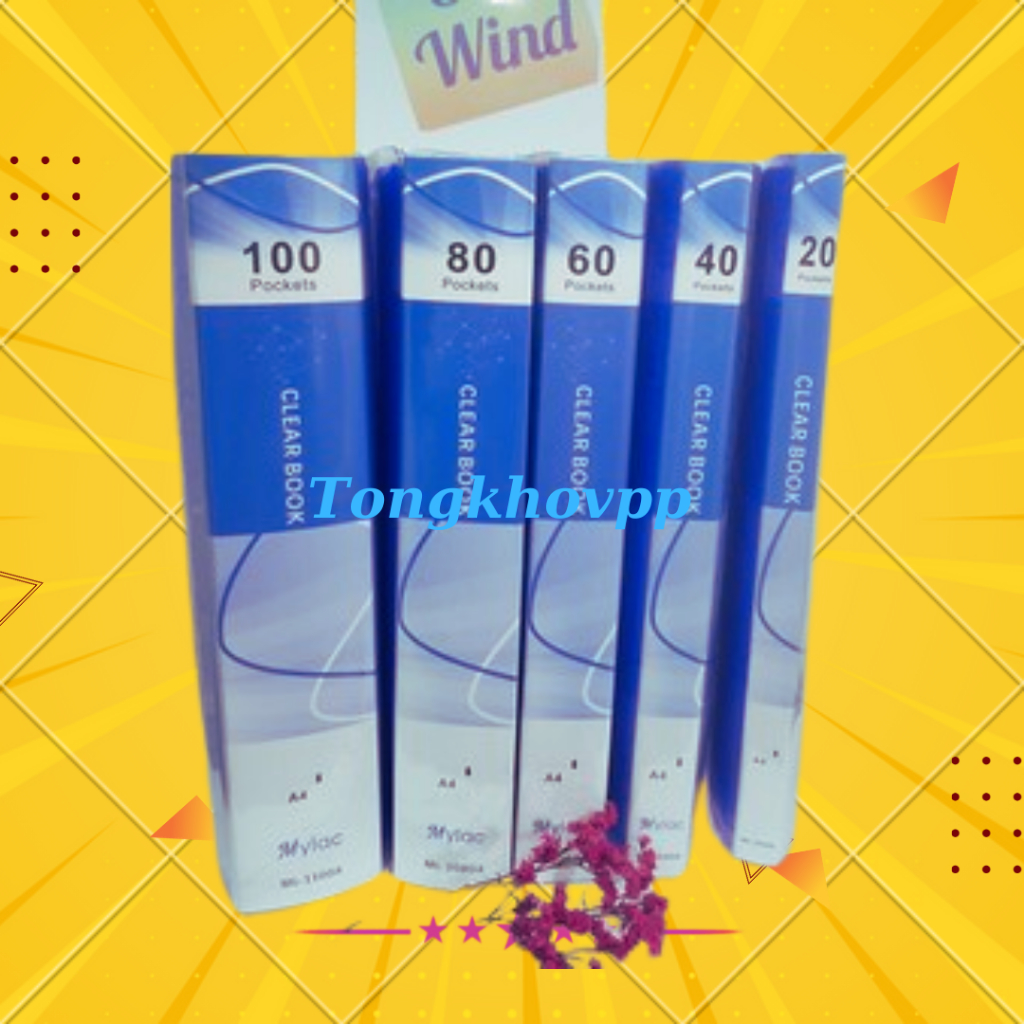 File lá Xifu 10/20/30/40/60/80/100 lá- File lá học sinh Deli 30/40 lá ...