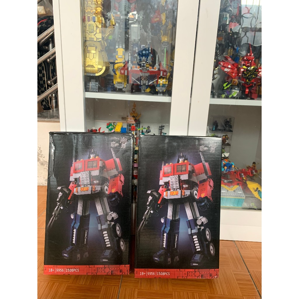(có sẵn) Lắp ráp mô hình Robot Super Transformers 10203 người máy ...