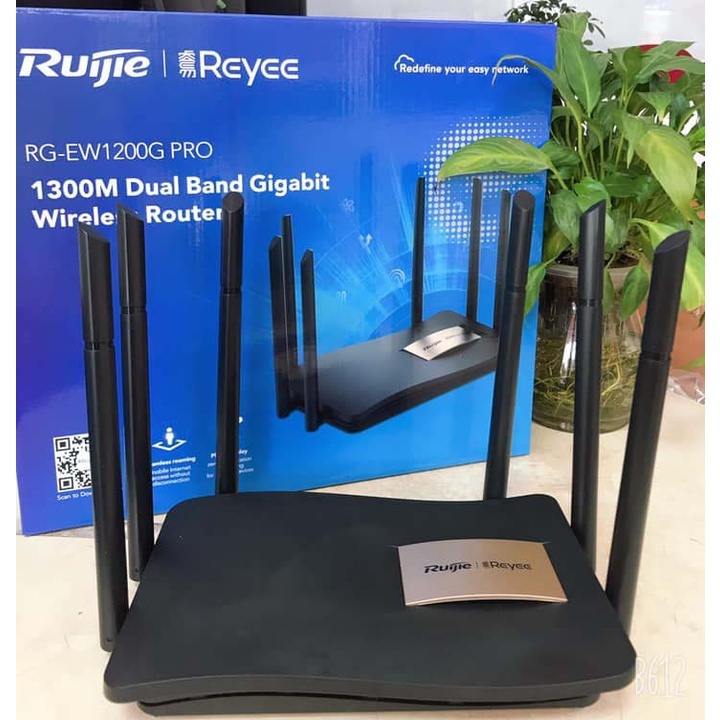 Bộ phát wifi Ruijie 1200G Pro EW1200 4 râu và 6 râu và Ruijie 1300G 6 ...