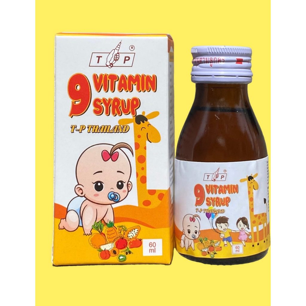 [Chính Hãng] Siro Tăng Cân 9 Vitamin TP Thái Lan Giúp Trẻ Ăn Ngon ...