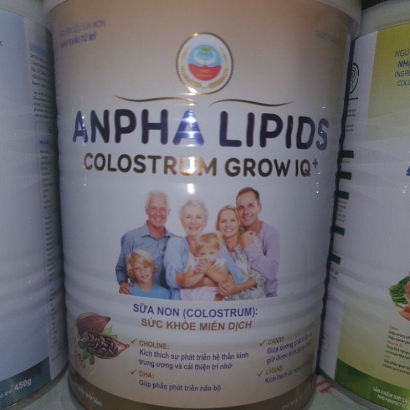 Sữa non ANPHA LIPIDS COLOSTRUM GROW IQ+ | Shopee Việt Nam