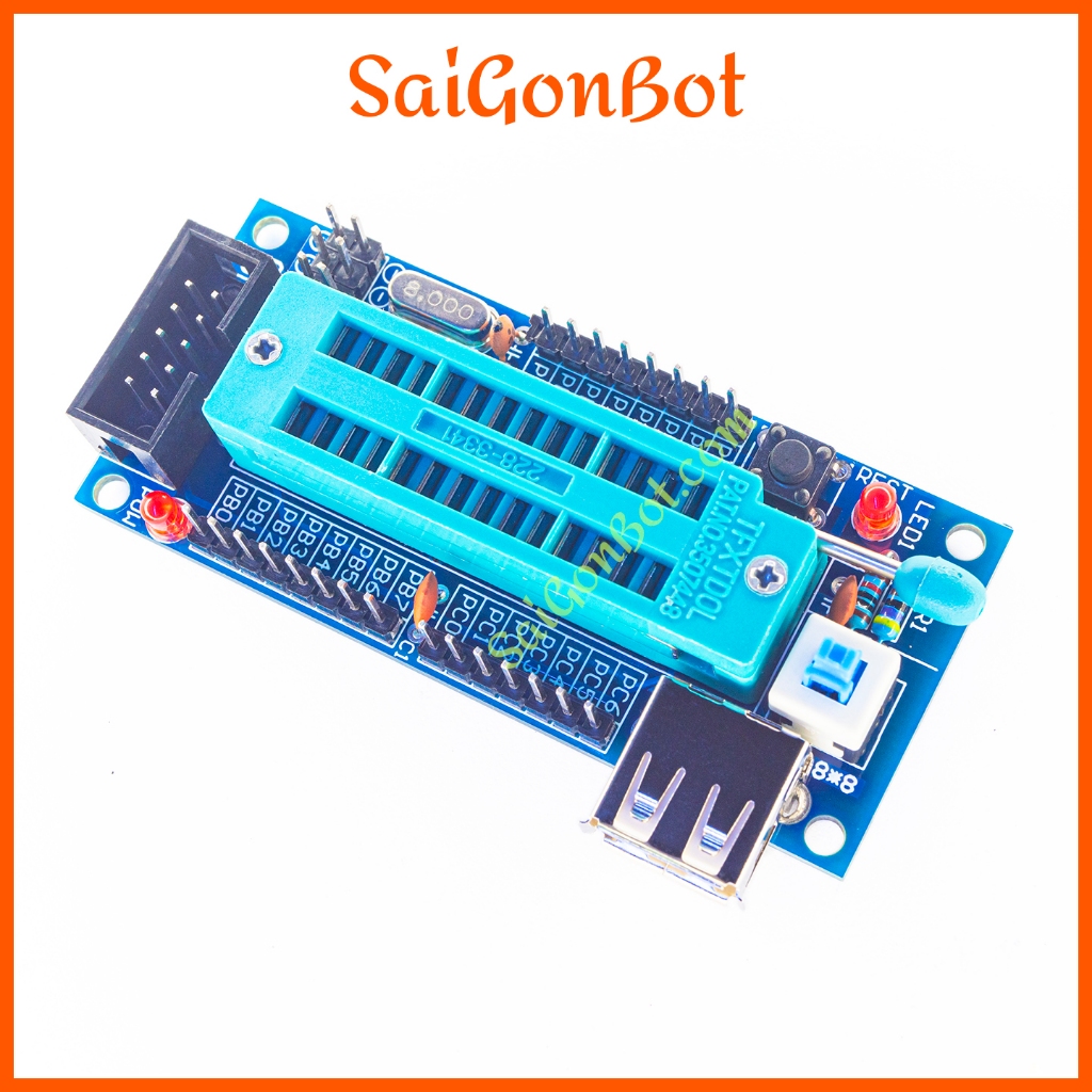 Kit Phát Triển Diy Mạch Nạp Atmega8 48 88 168 328 Atmega8 48 88 168 328 Avr Development