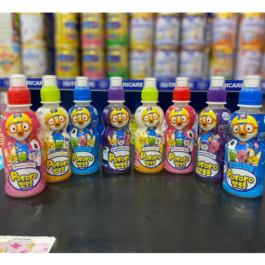 Sữa Trái Cây Pororo Giải Nhiệt Hàn Quốc Chai 235ml | Shopee Việt Nam