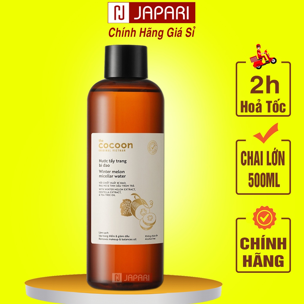 Nước Tẩy Trang Bí Đao Cocoon 500ml Chính Hãng - Tẩy Trang Cocoon Việt ...