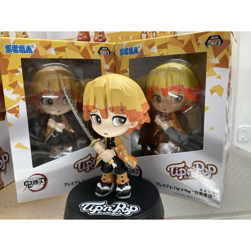 [Chính Hãng]Mô hình chibi Zenitsu Tipnpop Figure Kny - Kimetsu no Yaiba ...