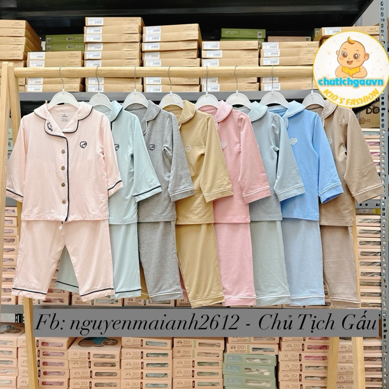 Bộ pijama Bambus Mella Bu Baby cao cấp | Shopee Việt Nam