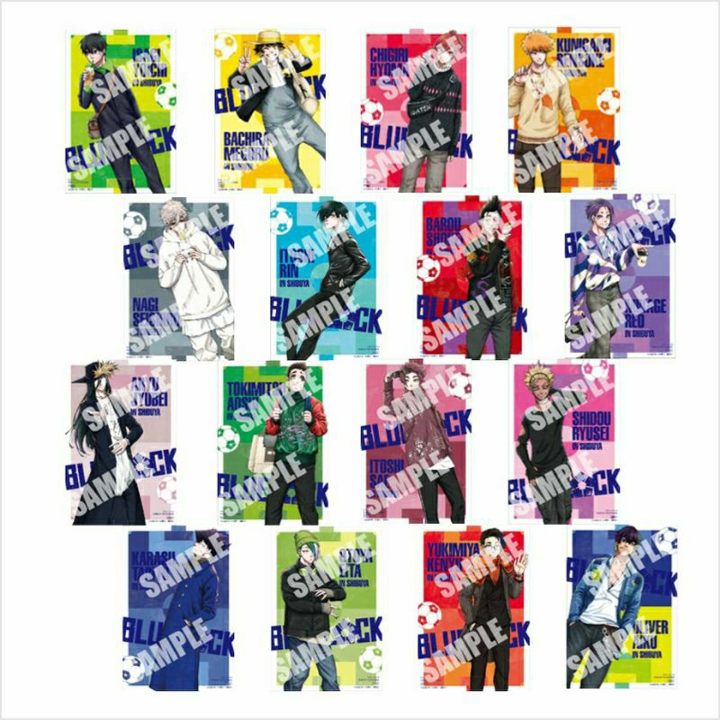 Postcard Shibuya Blue Lock | Shopee Việt Nam