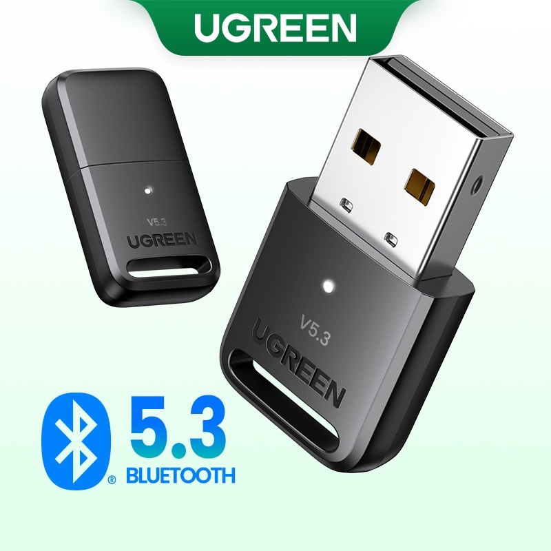 Bluetooth 5.3 USB Adapter Ugreen 90225 Chính hãng CM591 ( khoản cách 20m ghép cùng lúc 7 thiết ...