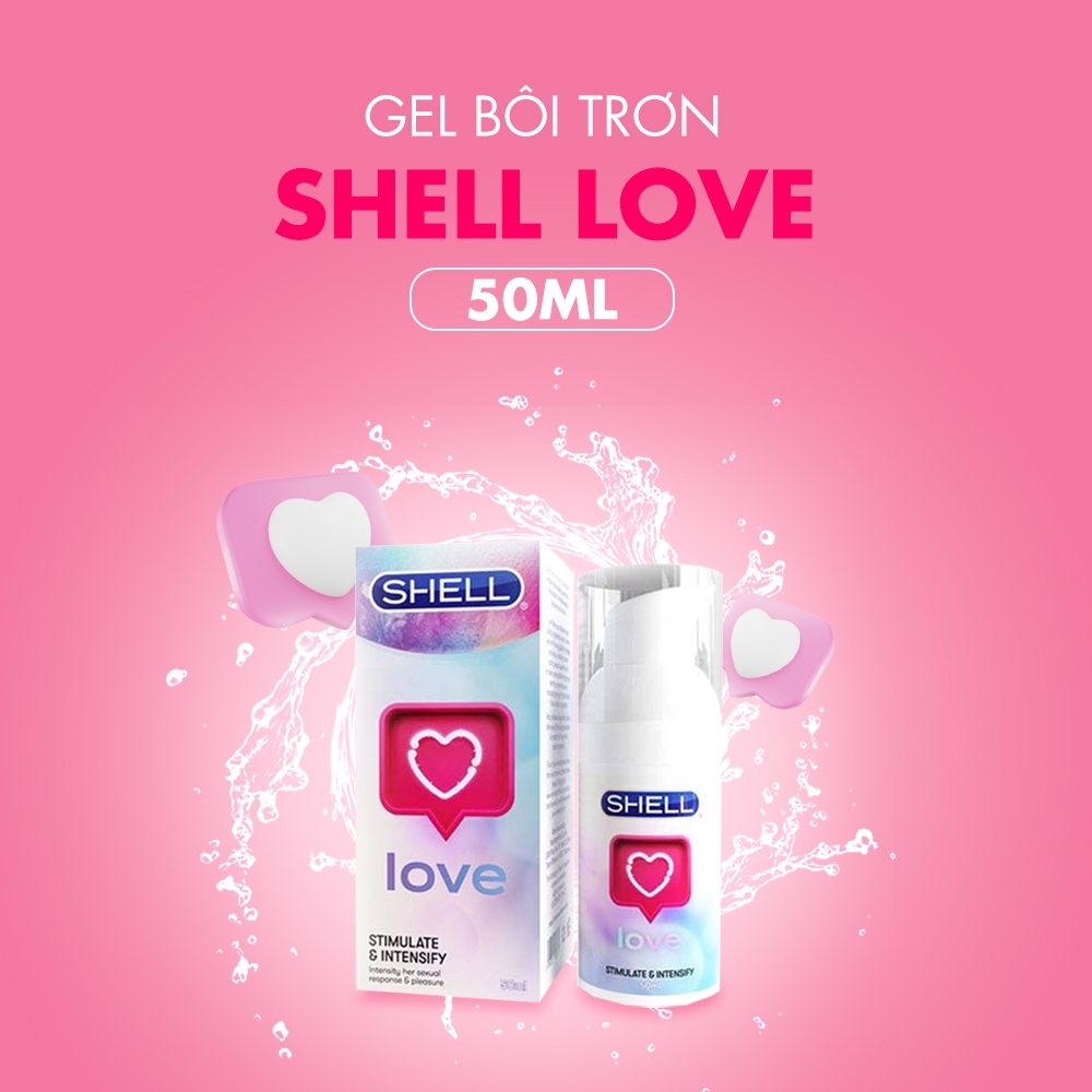 Gel bôi trơn tăng khoái cảm nữ Shell Love chai 50ml | Shopee Việt Nam