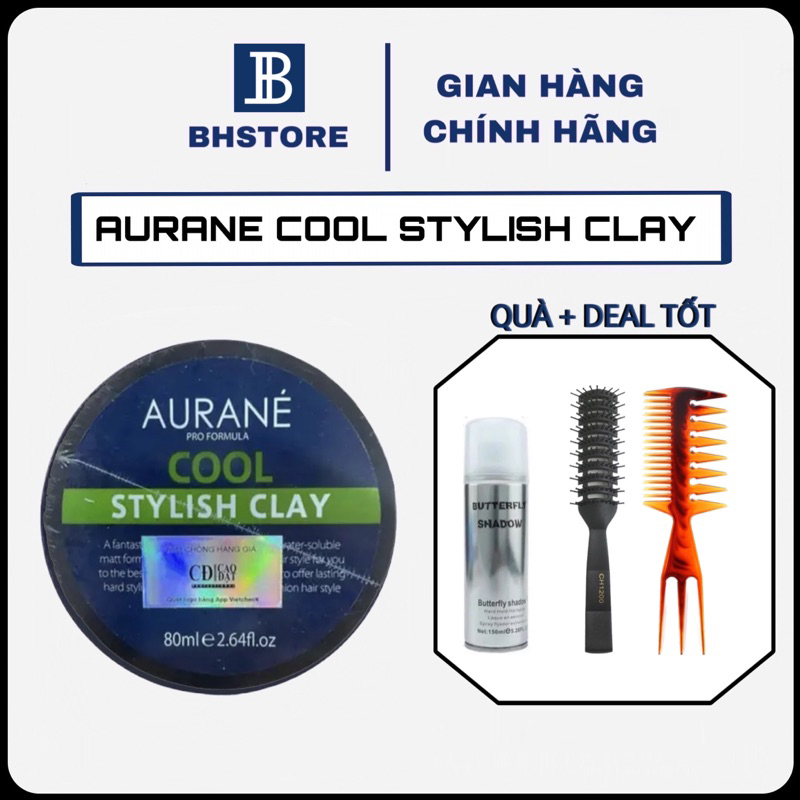 [CHÍNH HÃNG] Sáp Vuốt Tóc Nam Aurane Cool Stylish Clay | Shopee Việt Nam