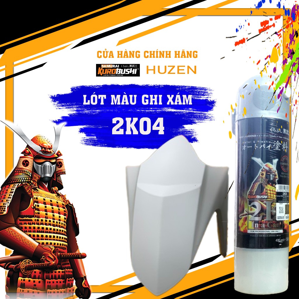 Sơn Samurai lót 2k04- Huzen Việt Nam | Shopee Việt Nam