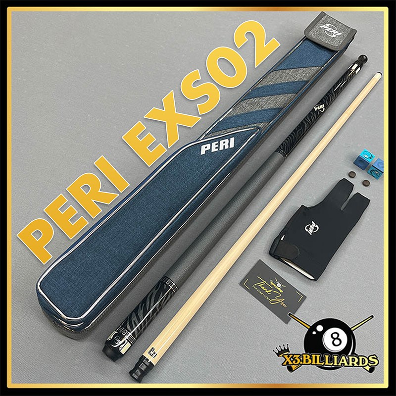 Cơ Lỗ Bida PERI EXS 02 Gậy Bi A Pool Ngọn Công Nghệ P20 Giảm Bạt Phíp ...