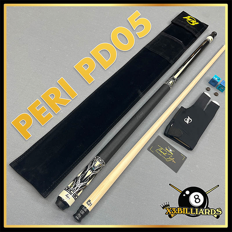 Cơ Lỗ Bida PERI PD 05 Gậy Bi A Pool Ngọn Công Nghệ P20 Giảm Bạt Phíp ...