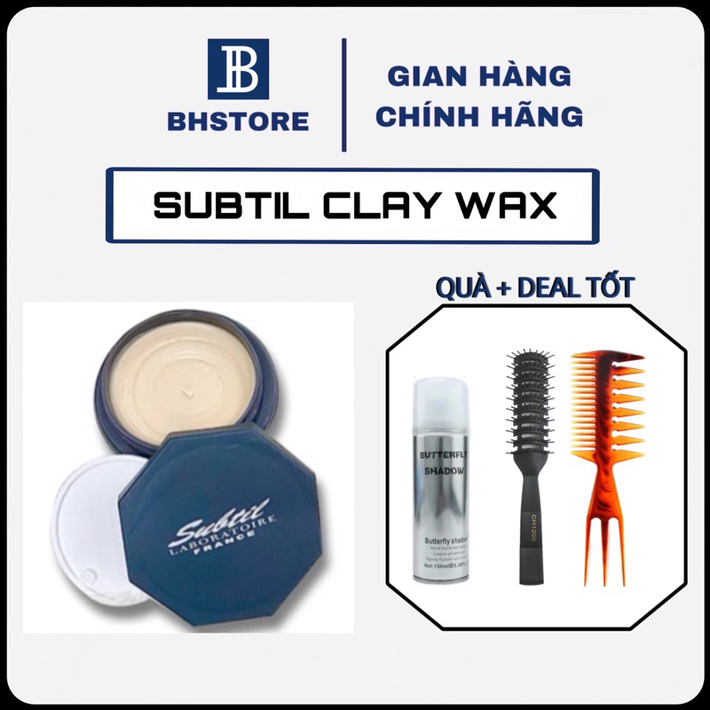 [CHÍNH HÃNG] Sáp Vuốt Tóc Nam Subtil Clay Wax | Shopee Việt Nam