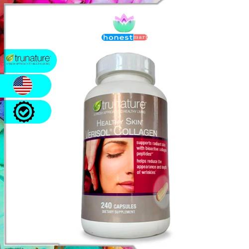 Bổ sung Collagen Trunature Healthy Skin Verisol Collagen 240 viên | Shopee Việt Nam