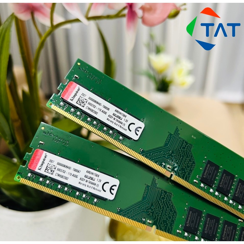 Ram PC Kingston 8GB DDR4 2400MHz Chính Hãng - Bảo hành 36 Tháng ...