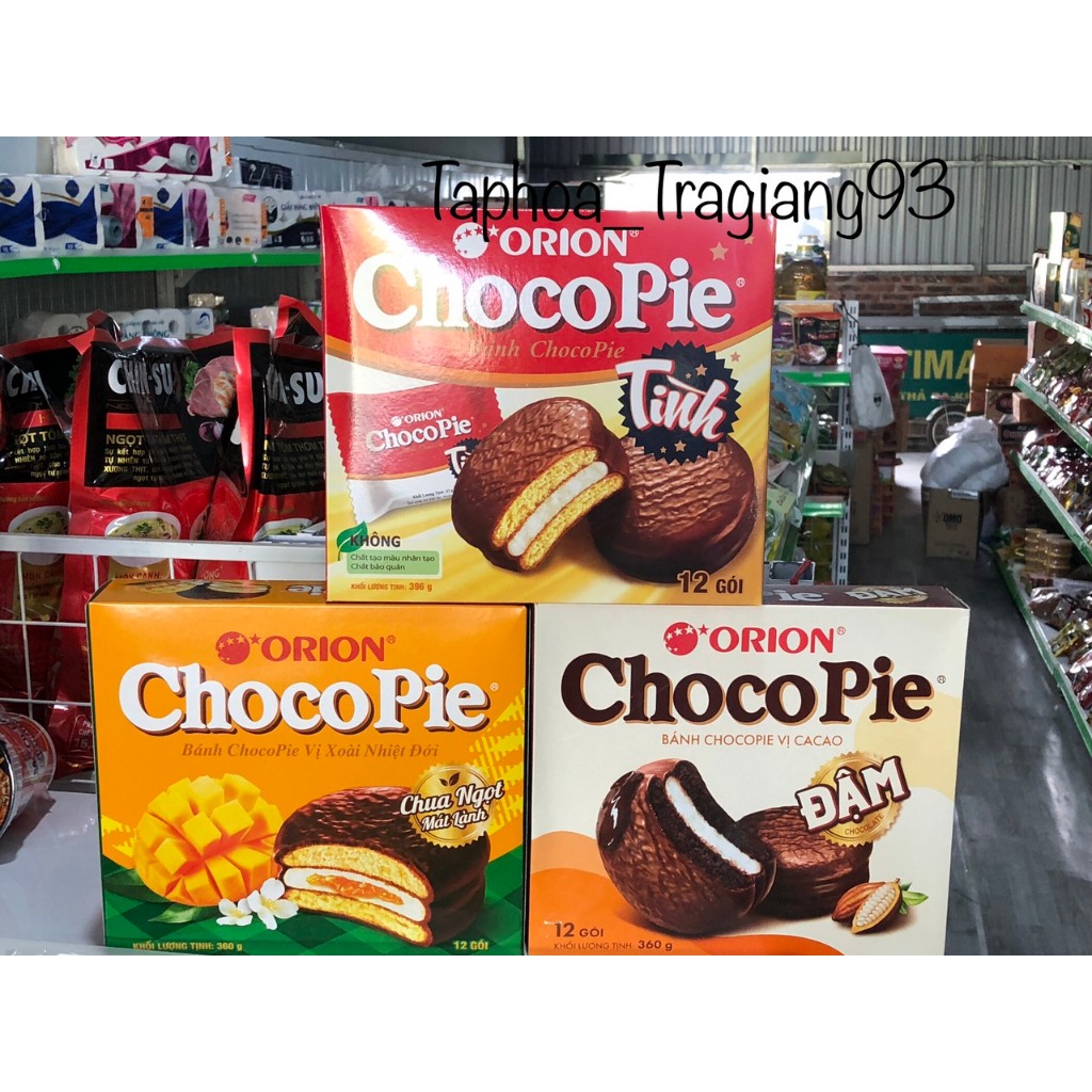 Bánh Chocopie Orion 12c 396g | Shopee Việt Nam