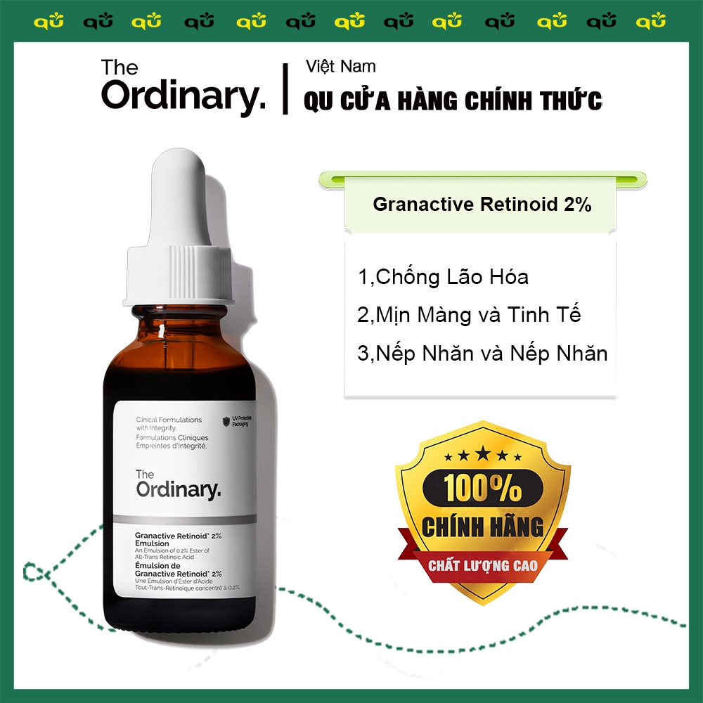 The Ordinary Retinol Serum Granactive Retinoid 2% Emulsion Chống Lão ...
