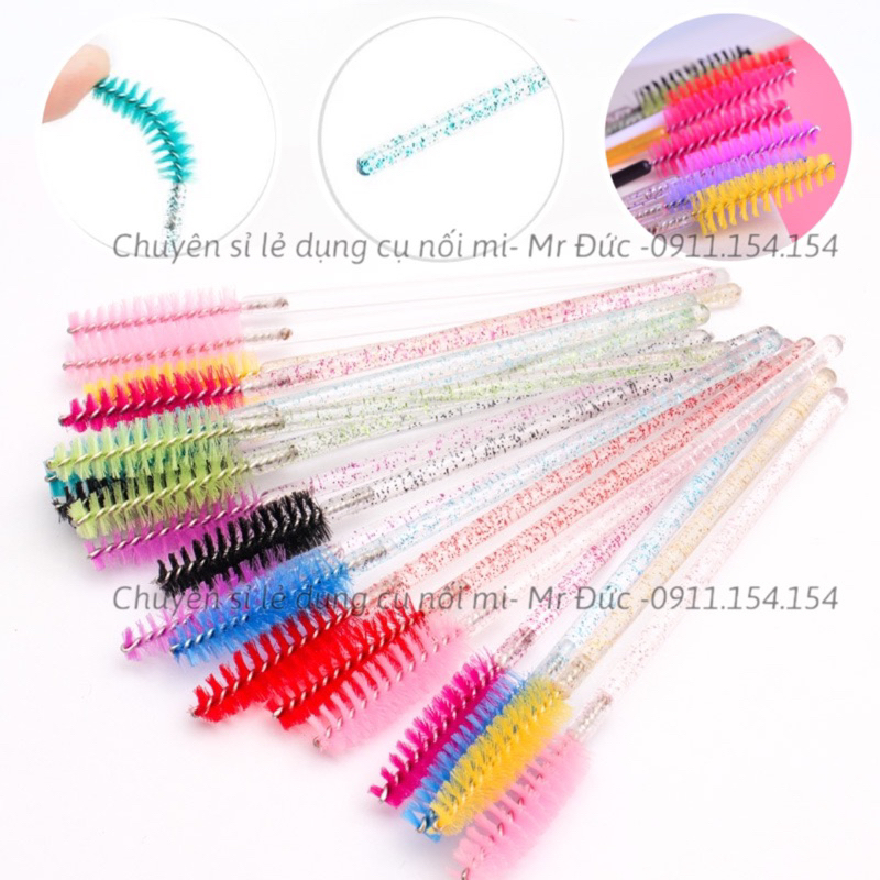 chổi chải mi Kim Tuyến (túi 10- 50 cây)_chuốt mi_chổi mascara_cho mi ...