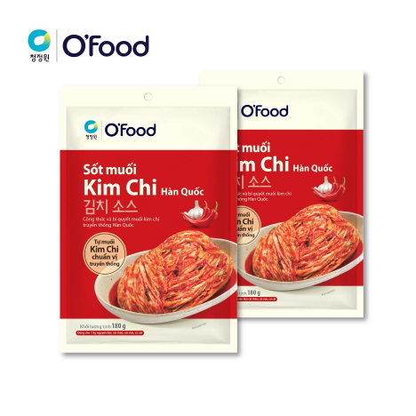 Combo 2 sốt muối kim chi O'food 180g/gói | Shopee Việt Nam