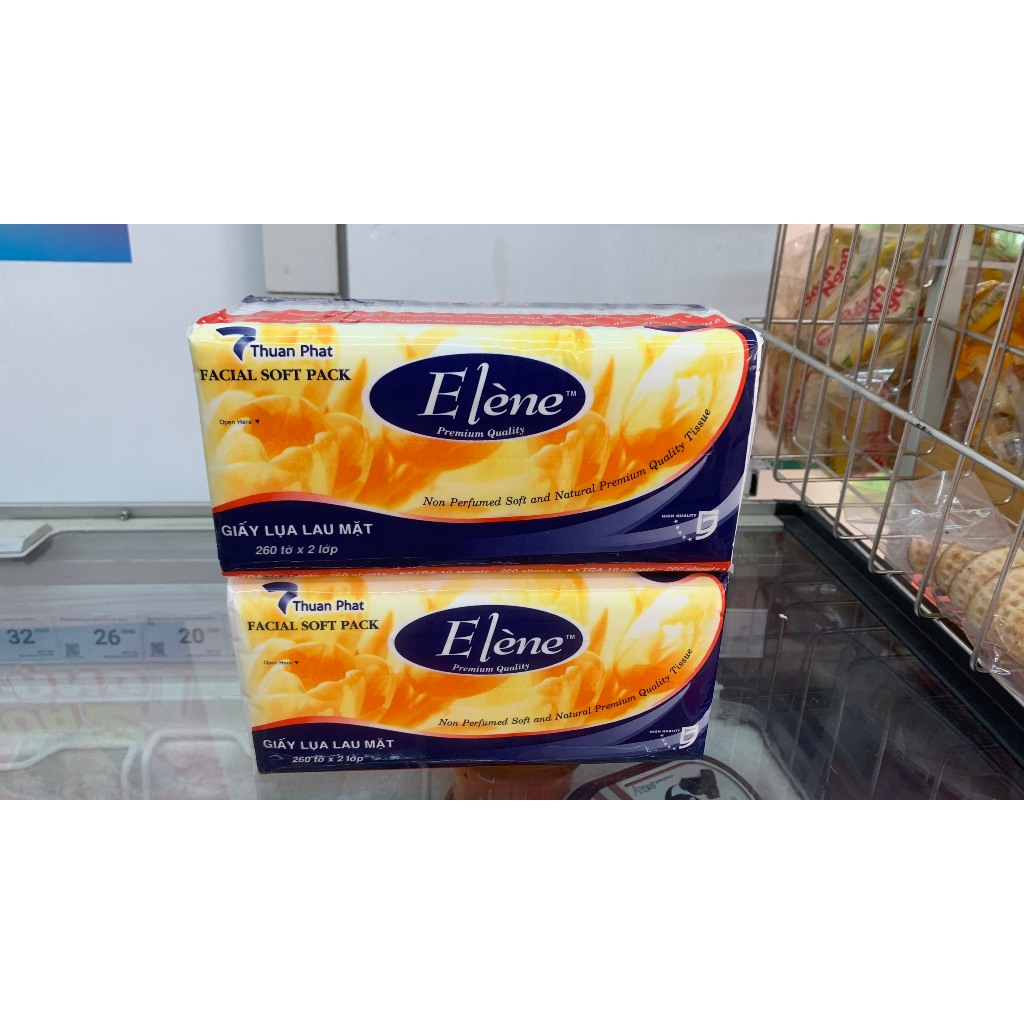KHĂN GIẤY LỤA ELENE 260 TỜ | Shopee Việt Nam