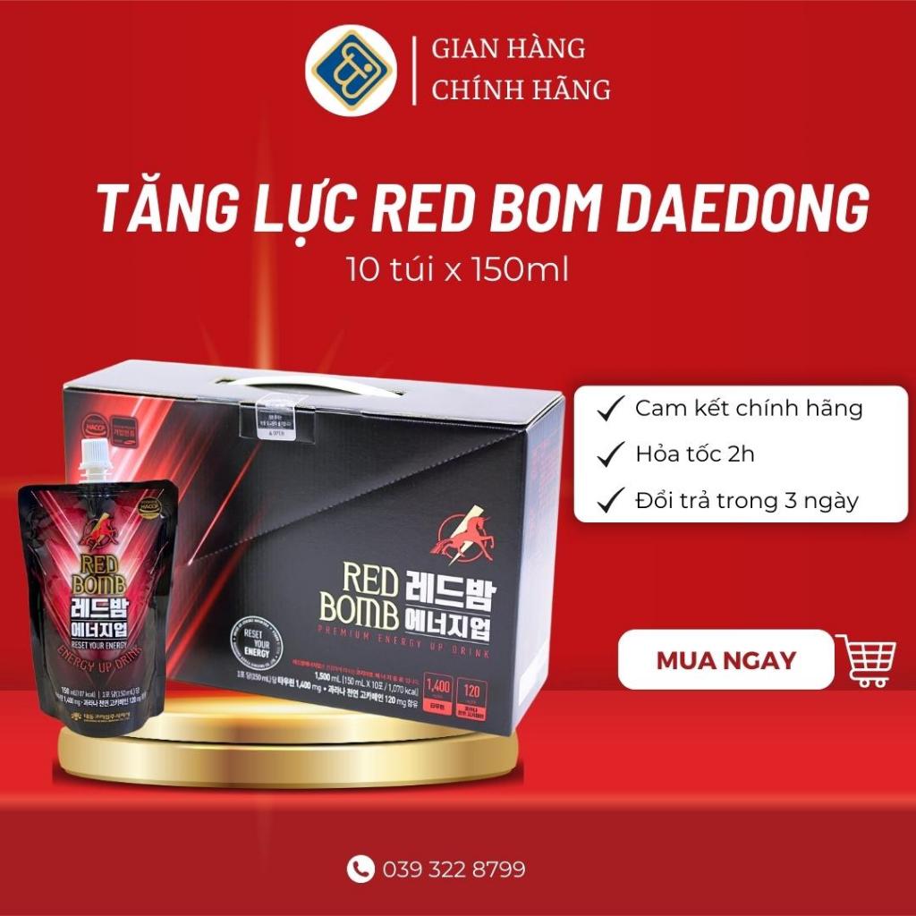 [Chính Hãng] Tăng Lực Red Bom Daedong Tăng Cường Sức Khỏe, Phục Hồi Cơ ...