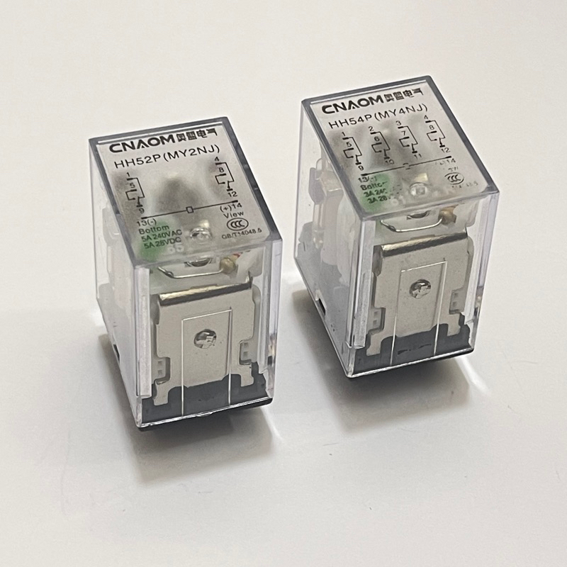 Rơ le trung gian 8 và 14 chân, Relay kiếng, loại 12V, 24V, 110V, 220V, 380V Relay trung gian ...