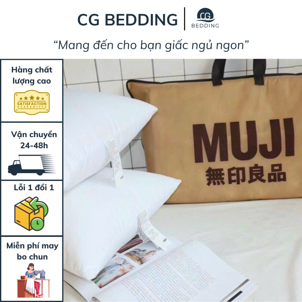 Ruột Gối Muji CG Bedding - Nhập khẩu cao cấp | Shopee Việt Nam