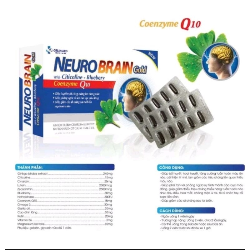 bổ não neurobrain | Shopee Việt Nam