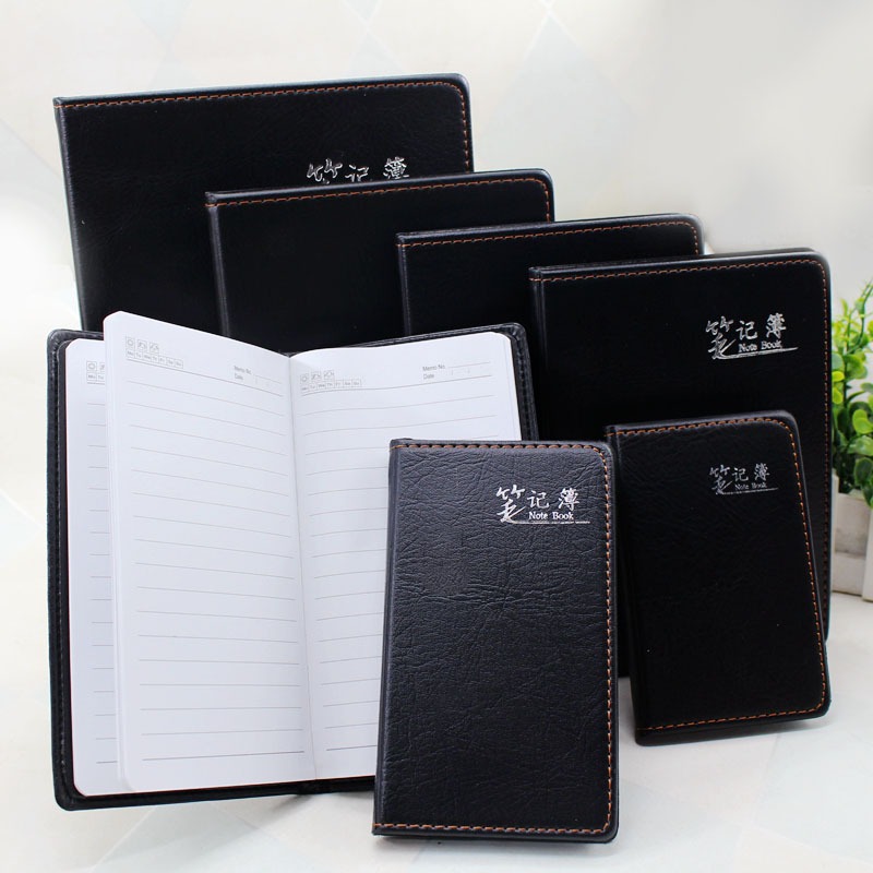 Sổ bìa da note book A5 - 10x18cm 100 tờ / 200 trang | Shopee Việt Nam