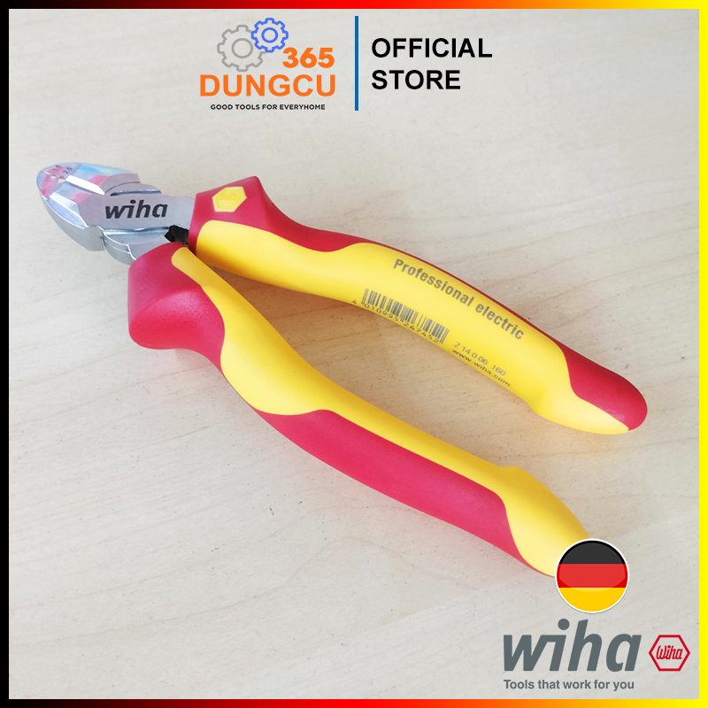 Kìm cắt và tuốt dây cách điện 1000V Wiha 26745 160mm - Hàng chính hãng ...