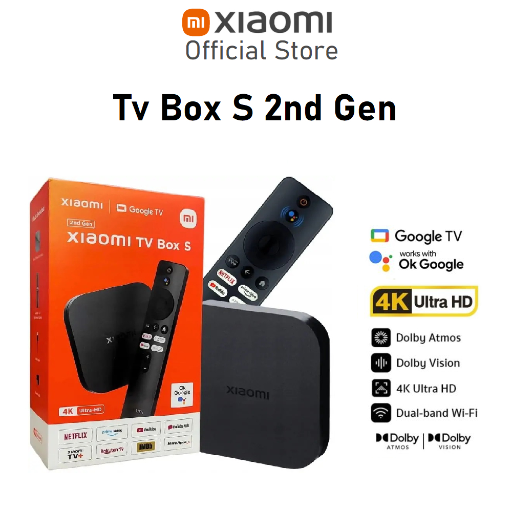 Tivi box Xiaomi Mibox S Gen 2 4K Ultra HD 4K Bản Quốc Tế Tiếng Việt tìm ...
