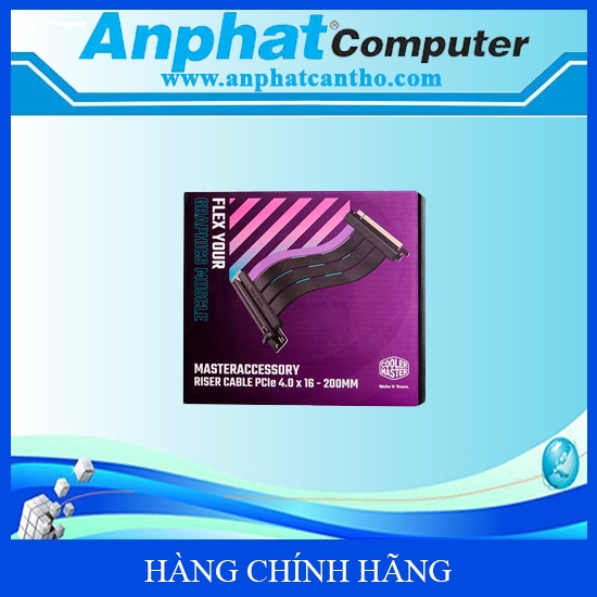 Cáp Cooler Master Riser Cable PCle 4.0x16 - 300mm - Hàng Chính Hãng ...