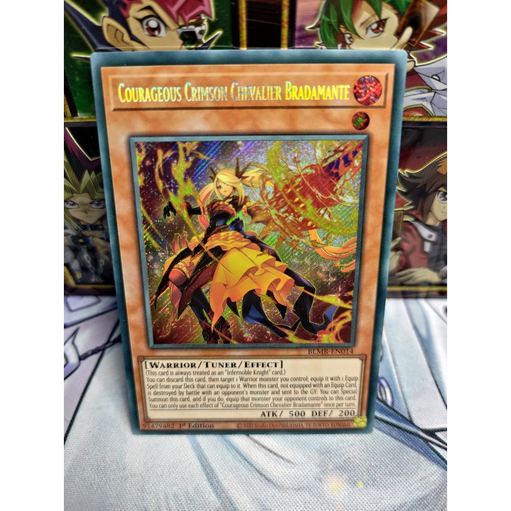 [KW2 Yugioh] [EN-UK] Thẻ bài Courageous Crimson Chevalier Bradamante ...