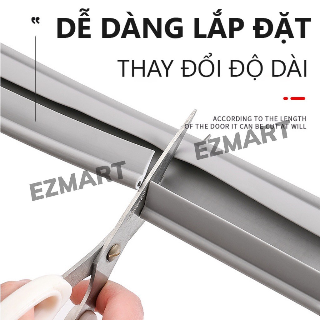 Ron Silicon 96cm [Có 4 Màu] - Thanh nẹp chân cửa chắn gió bụi, Thanh ...