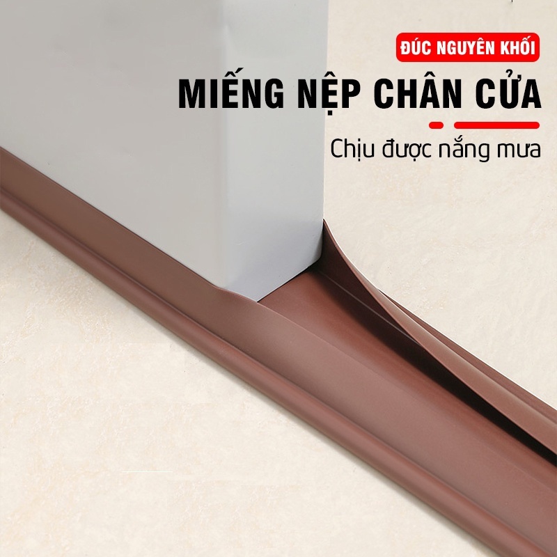 Ron Silicon 96cm [Có 4 Màu] - Thanh nẹp chân cửa chắn gió bụi, Thanh ...