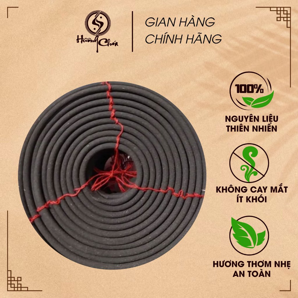 Nhang Vòng Thượng Hạng[1 hộp 10 vòng] 1 vòng cháy 24h nhang thơm ...