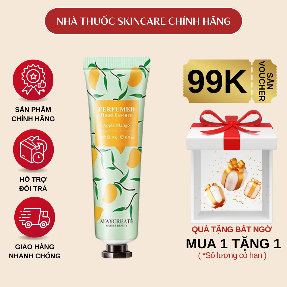 Kem Dưỡng Da Tay Maycreate Mềm Mịn Nội Địa Trung Chính Hãng (30g ...