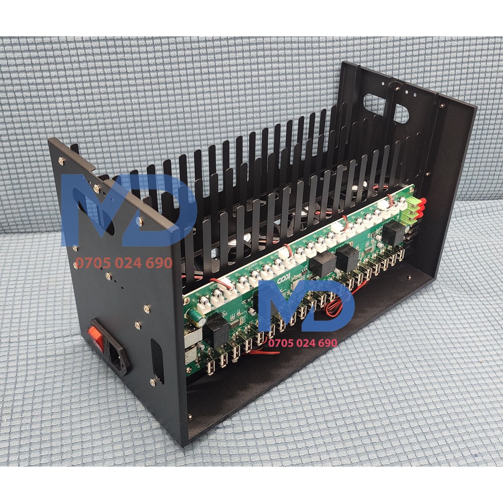 Bộ Box Phone Farm Đầy Đủ mạch xanh mới, Lắp Được cho các điện thoại ...