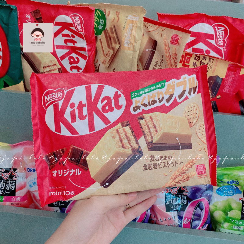 Bánh Kitkat Socola Nhật Bản 11-13 thanh đủ vị Matcha, lúa mạch, vị ...