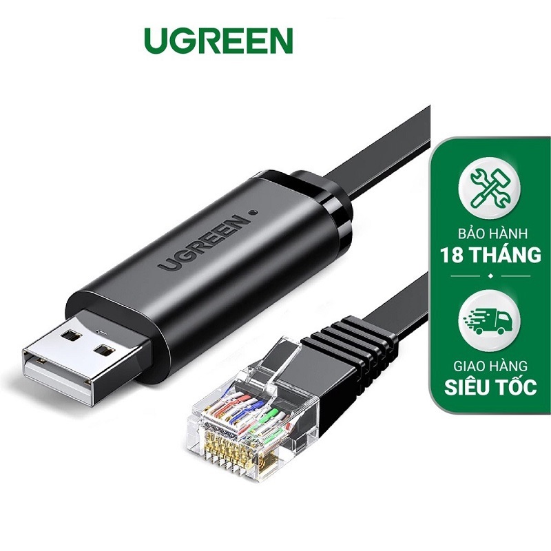 Cáp Lập Trình Console USB To RJ45 Ugreen 50773 60813 CM204 Chính Hãng ...