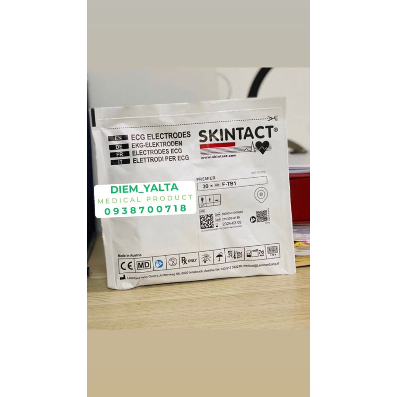 ĐIỆN CỰC DÁN NGƯỜI LỚN SKINTACT F- TB1( gói) | Shopee Việt Nam