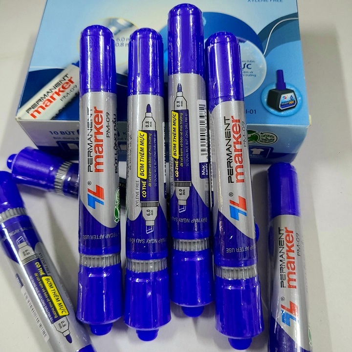 BÚT LÔNG DẦU LỚN PM09 THIÊN LONG CHÍNH HÃNG | Shopee Việt Nam