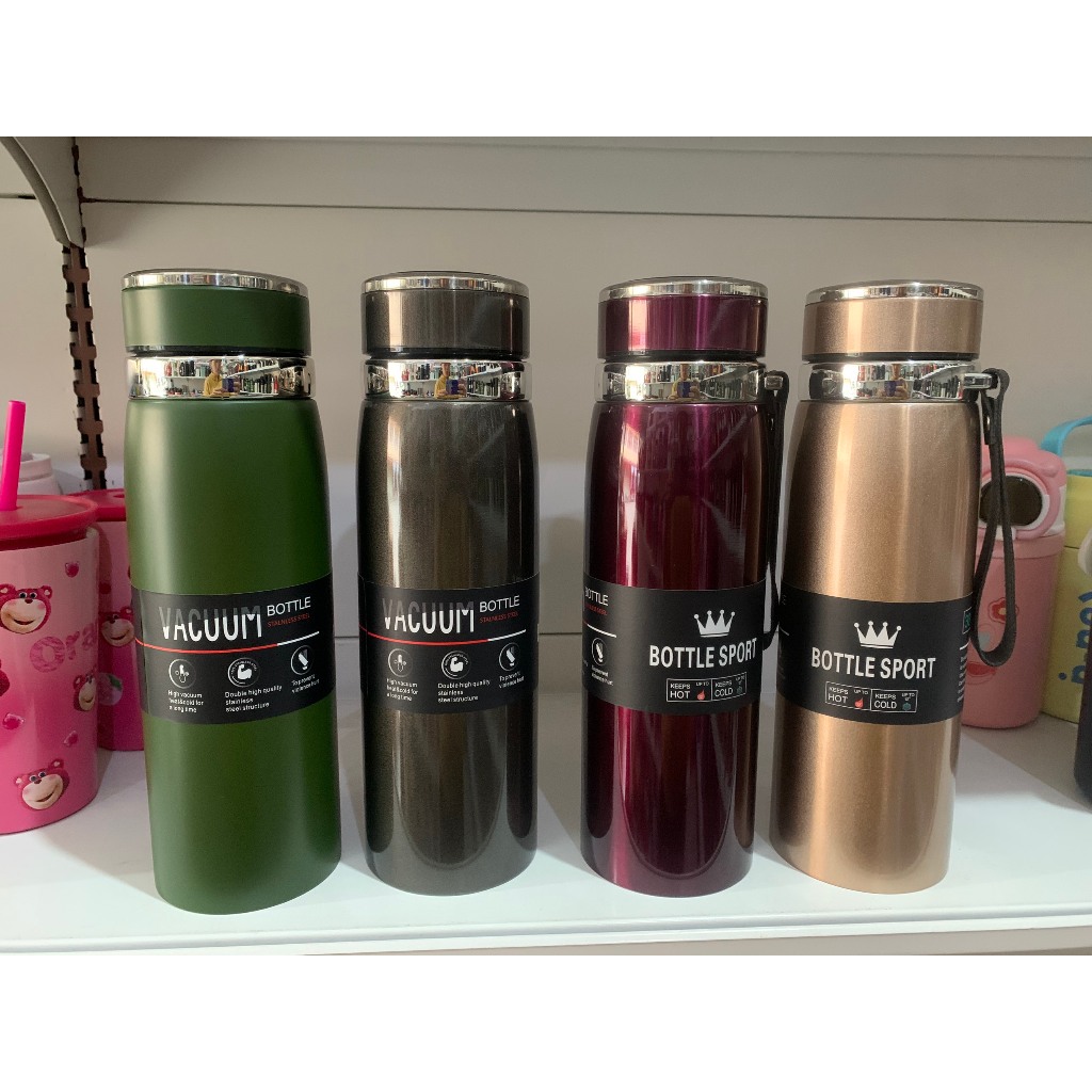 Bình giữ nhiệt Bottle Sport 600ml 800ml 1000ml Inox 304 | Shopee Việt Nam