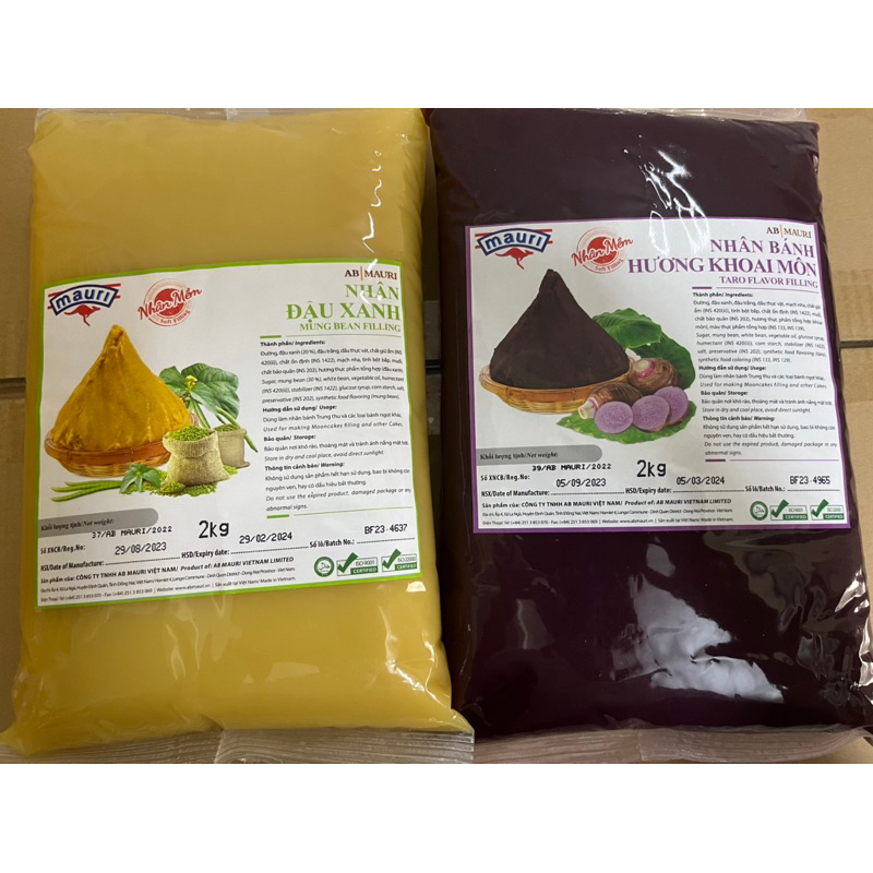 Nhân Đậu Xanh Nhân Môn Mauri 2kg Shopee Việt Nam