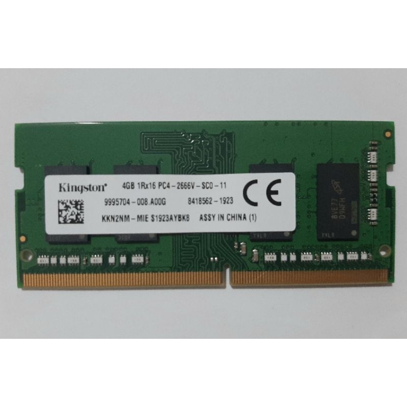 Ram Laptop Kingston DDR4 4GB 2666MHz 1Rx16 | Shopee Việt Nam