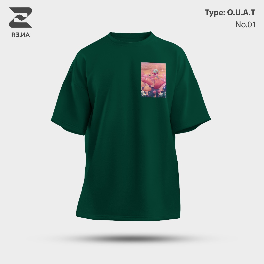 Áo Thun Rena O.U.A.T | Alice in the wonderland / Màu Xanh lá - OU001 ...