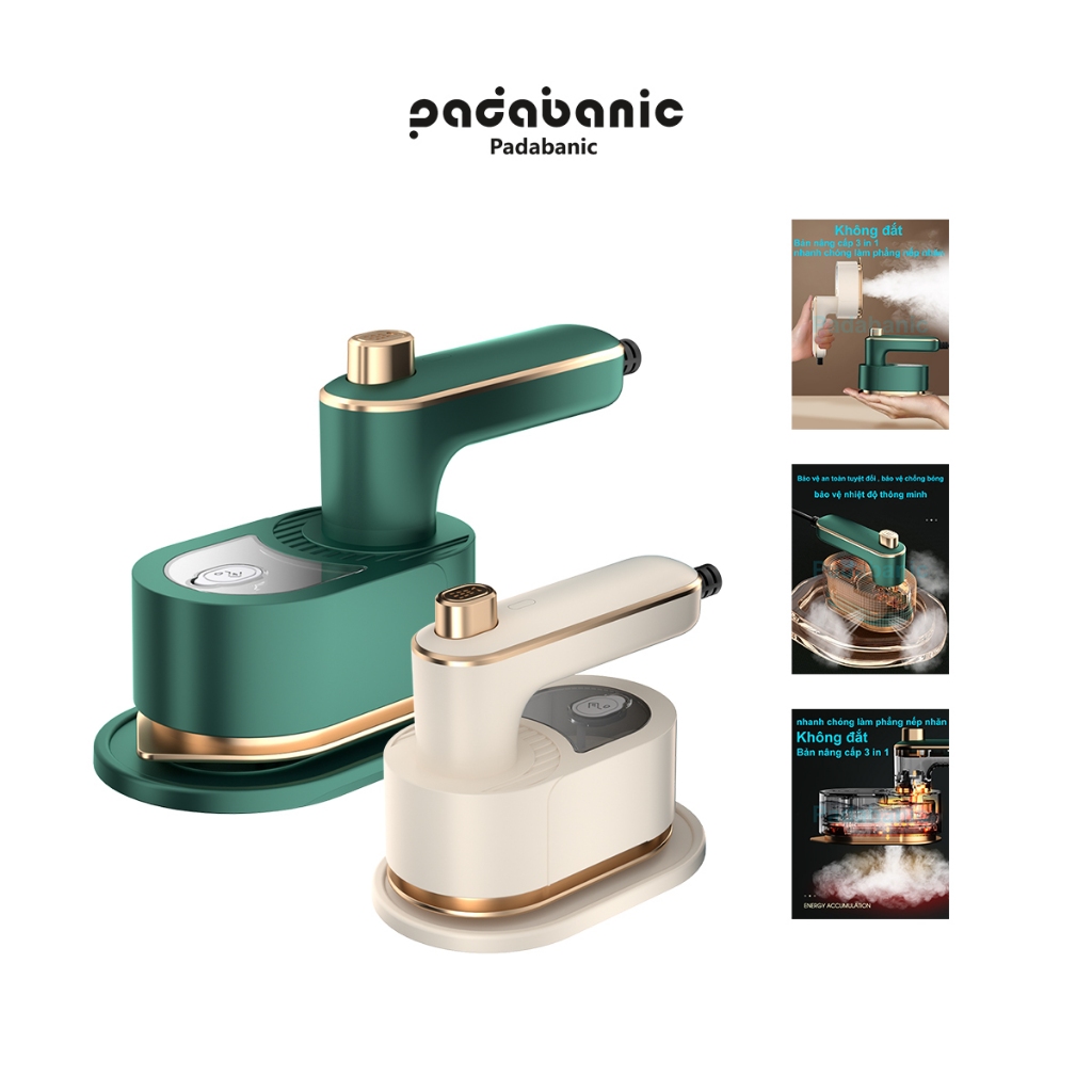 Bàn Là MINI Xịt Nước Thông Minh Gấp Gọn Padabanic 6888 Nóng Nhanh Phun ...