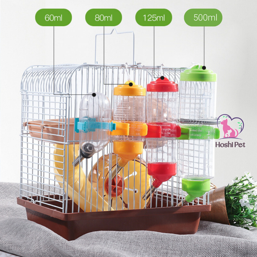 Bình nước treo chuồng chuột hamster Hoshi Pet BN04 - Bình nước gắn ...