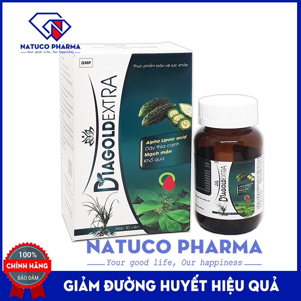 DIAGOLD EXTRA - viên uống giảm đường huyết, giảm nguy cơ biến chứng ...